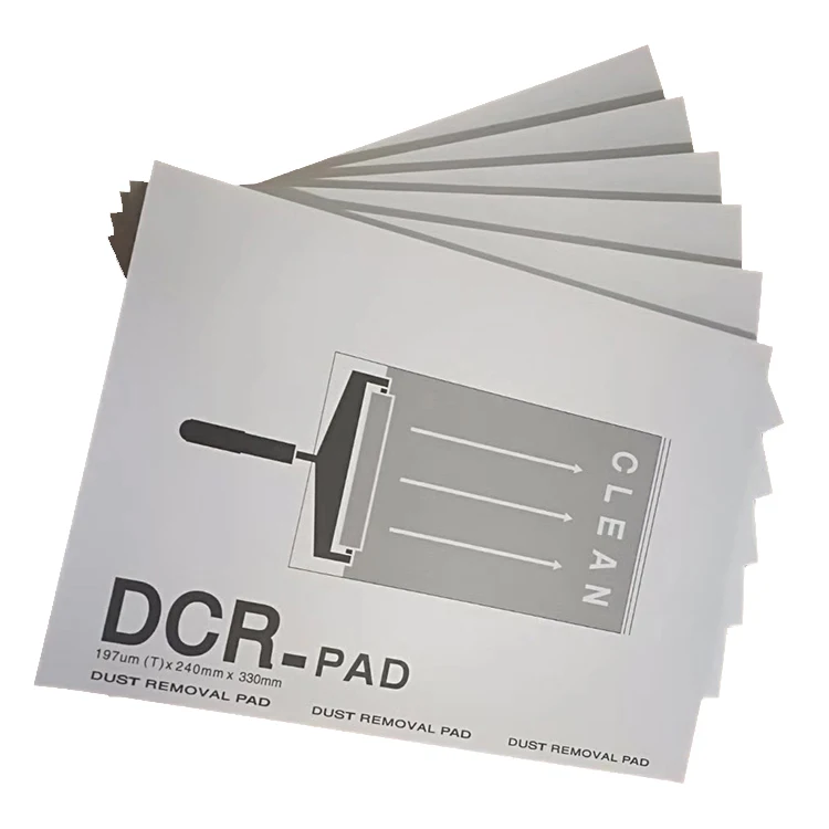 24X33cm Peelable Cleanroom Cleaning DCR Sticky Pad for Silicone Hand ...