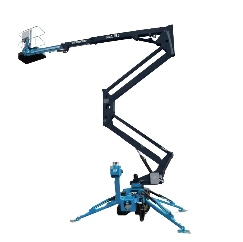 CE 17m Diesel Mobile Spider Boom Lift Towable Manlift - OEM | Wholesale