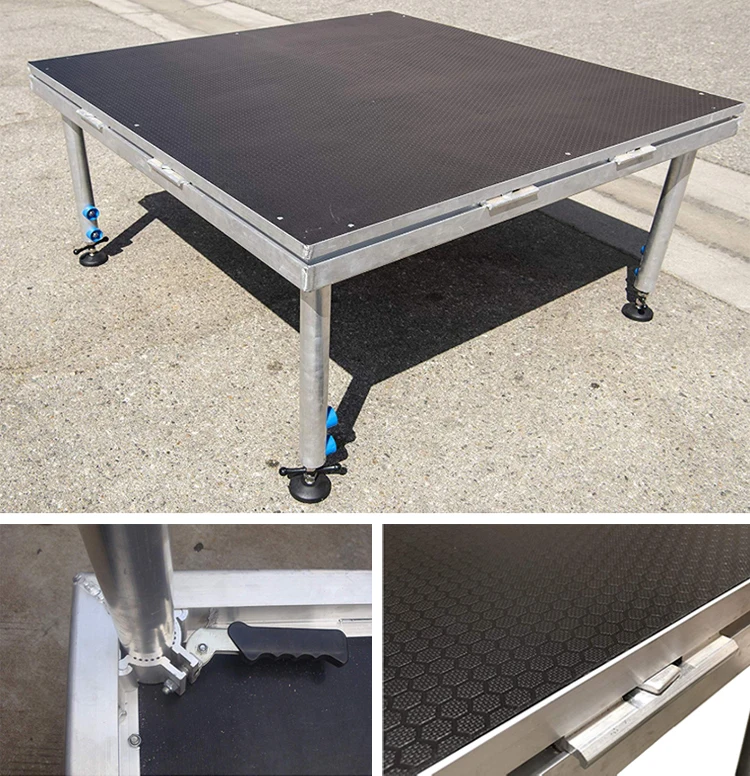 4' X 4' Portable Stage Platform Modular System for Events