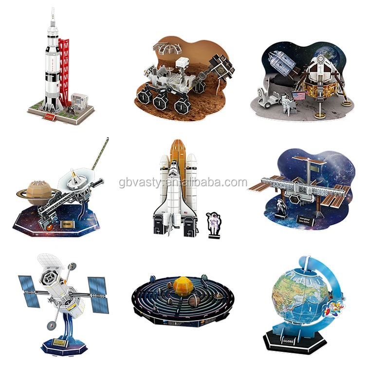 Space Shuttle Discovery DIY 3D Puzzle - Lifelike Details