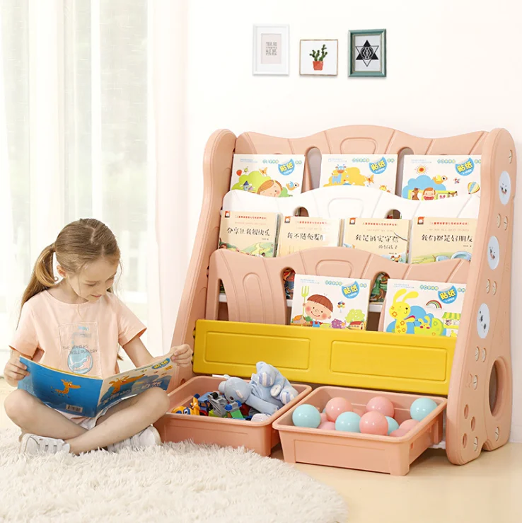 New Design Kids Plastic Book Rack - Storage & Style