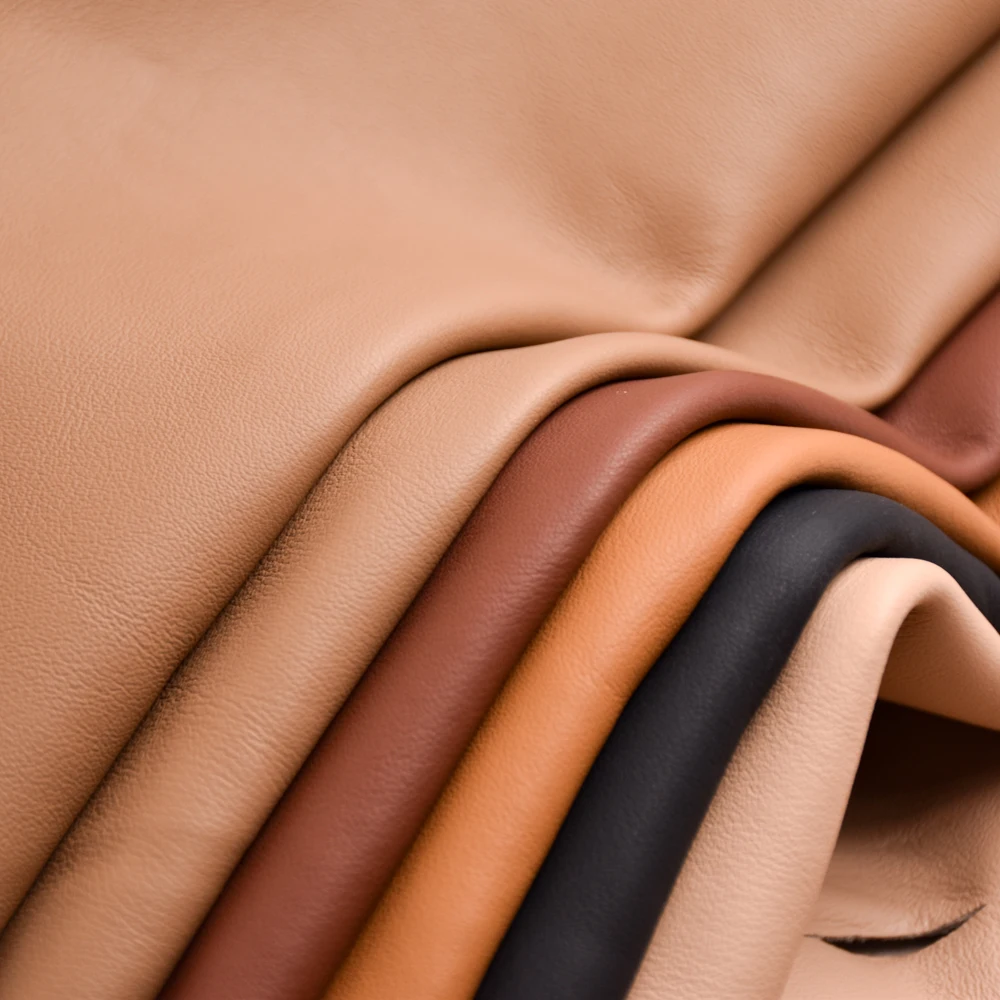 Designer Brand Real Leather Material - Durable & Versatile