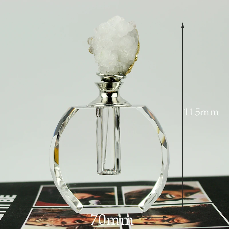 Urban Design 6ml Arabic Crystal Essential Agate Stone Oil Perfume Bottles