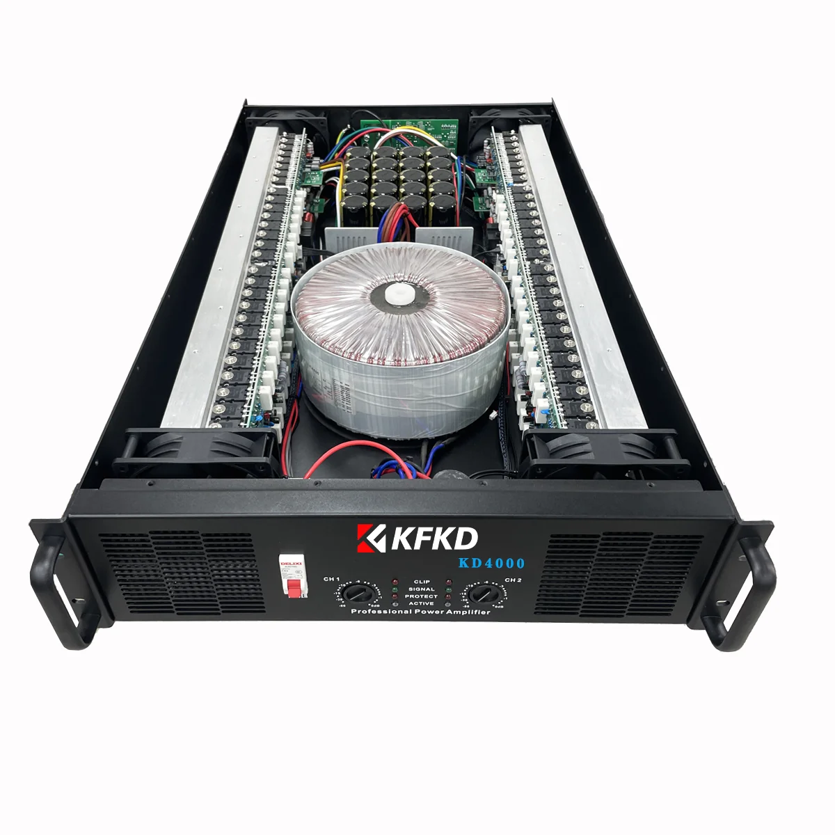 KD4000 Power Amplifier - 4000W*2H Pure Power for Stage