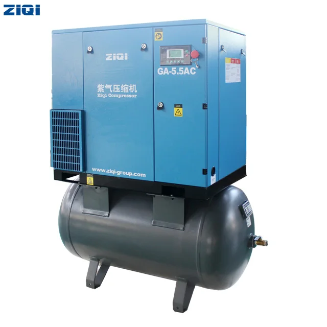 7 Bar Screw Air Compressor With Dryer - Buy Air Compressor With Dryer,7 ...