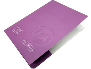 Custom UV logo A4 School Document Folder Business Folder Presentation ...