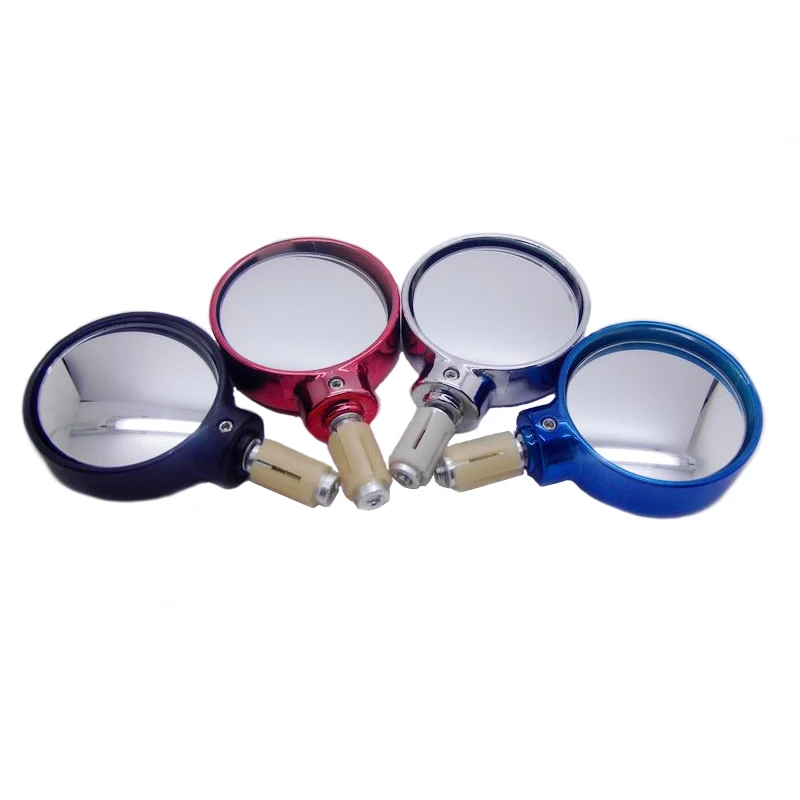 Universal ABS Small Round Motorcycle Side Mirror - FLYQUICK