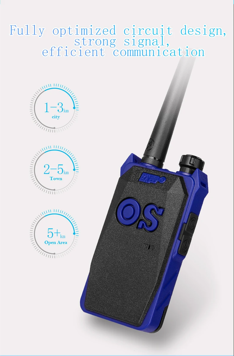 Wireless Colorful Mini Intercom Radio Scanner System Voki Toki