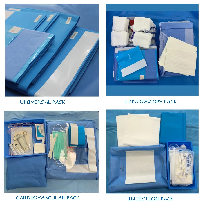 Disposable Sterile General Kits/universal Kits,Hospital Surgery ...
