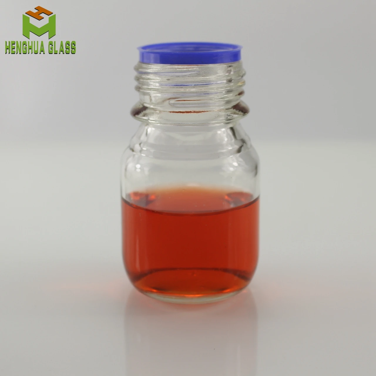 High Quality Clear Empty 16oz 500ml Triangle Shape Glass Bottle For ...
