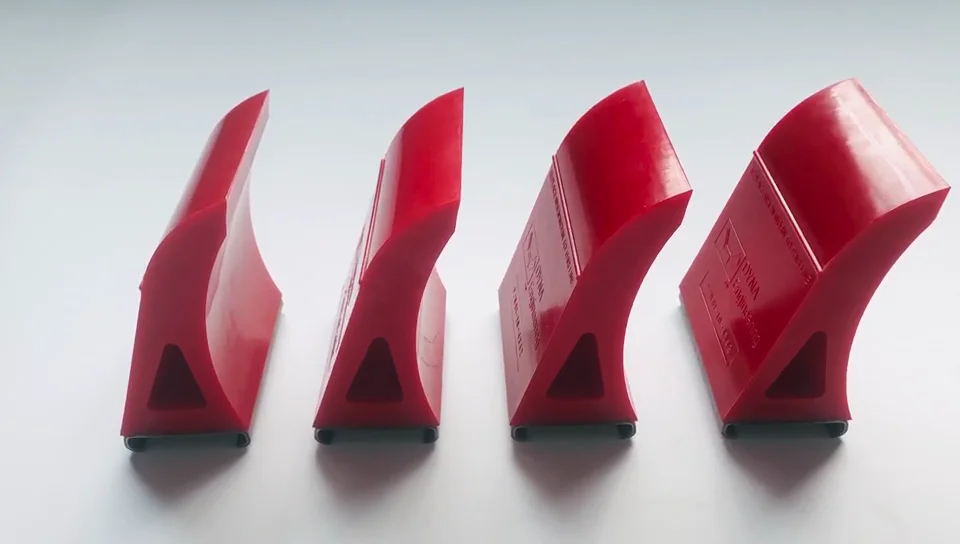 Customized Polyurethane Mining Conveyor Belt Scraper Blade - Buy ...