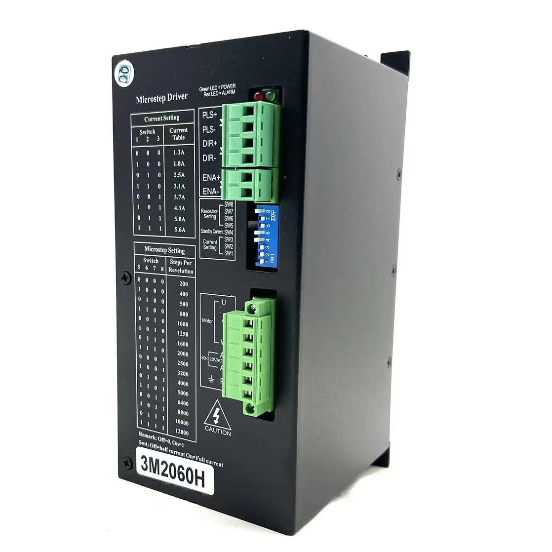 3 Phase 220vac Step Motor Driver 3m2060h/3dm2060h/3dm2080 For Nema 43/ ...