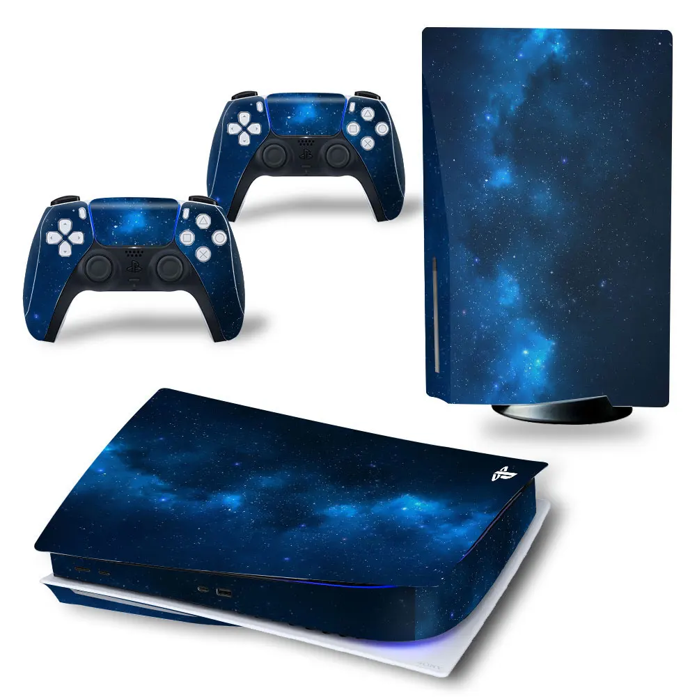 Custom Design Skin Sticker Cover For Playstation 5 Game Console And Custom Design Skin Sticker Cover For Playstation 5 Game Console And
