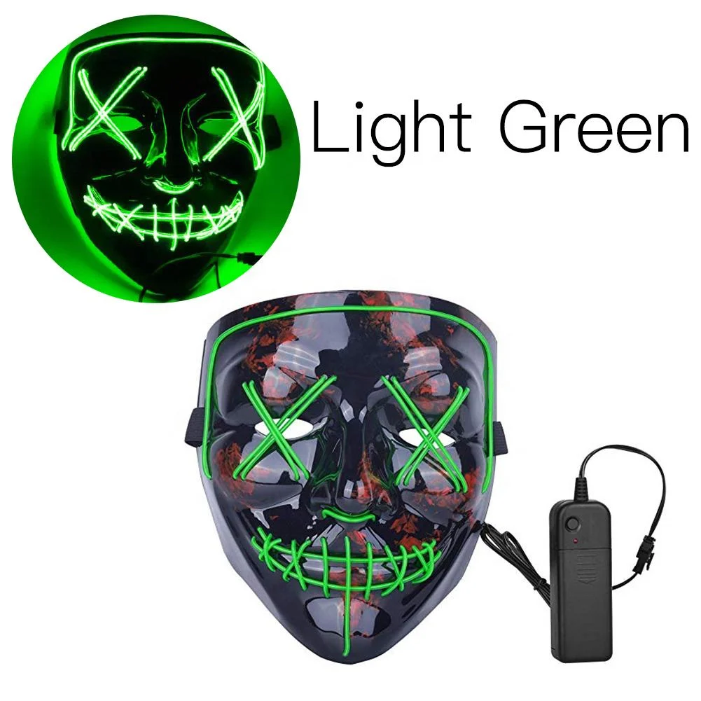 Kids Halloween-mask Led,Purge Led Halloween Masks New,Led Face Mask ...