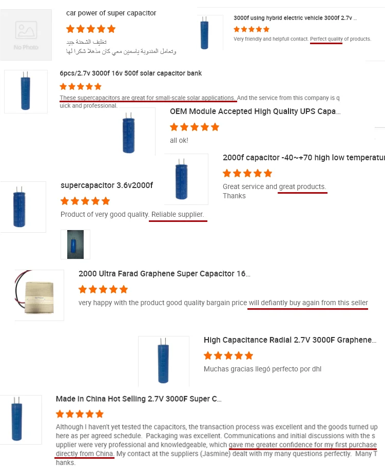 Pouch Capacitor 21000f High-energy Density Supercapacitor 4.2v21000f ...