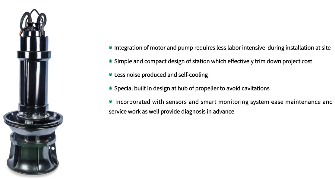 Saf Submersible Axial Flow Propeller Pump Mixing Flow Electric China ...