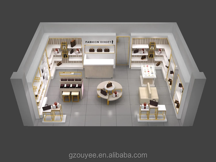 Customizable Shoe Shop Showroom Cabinet - Durable & Stylish