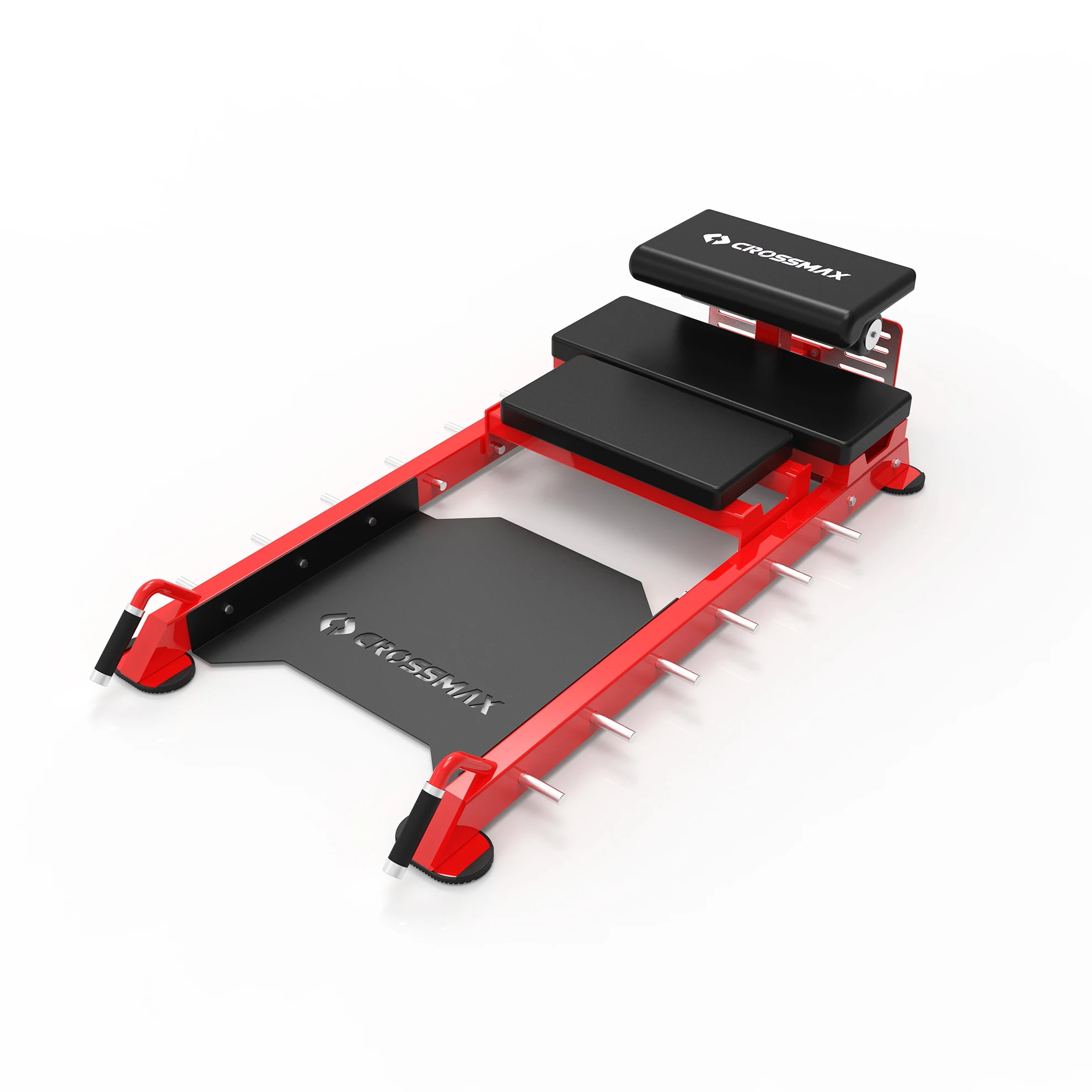 Crossmax Fitness Equipment Hip Trust Bench Machine Platform Adjustable ...