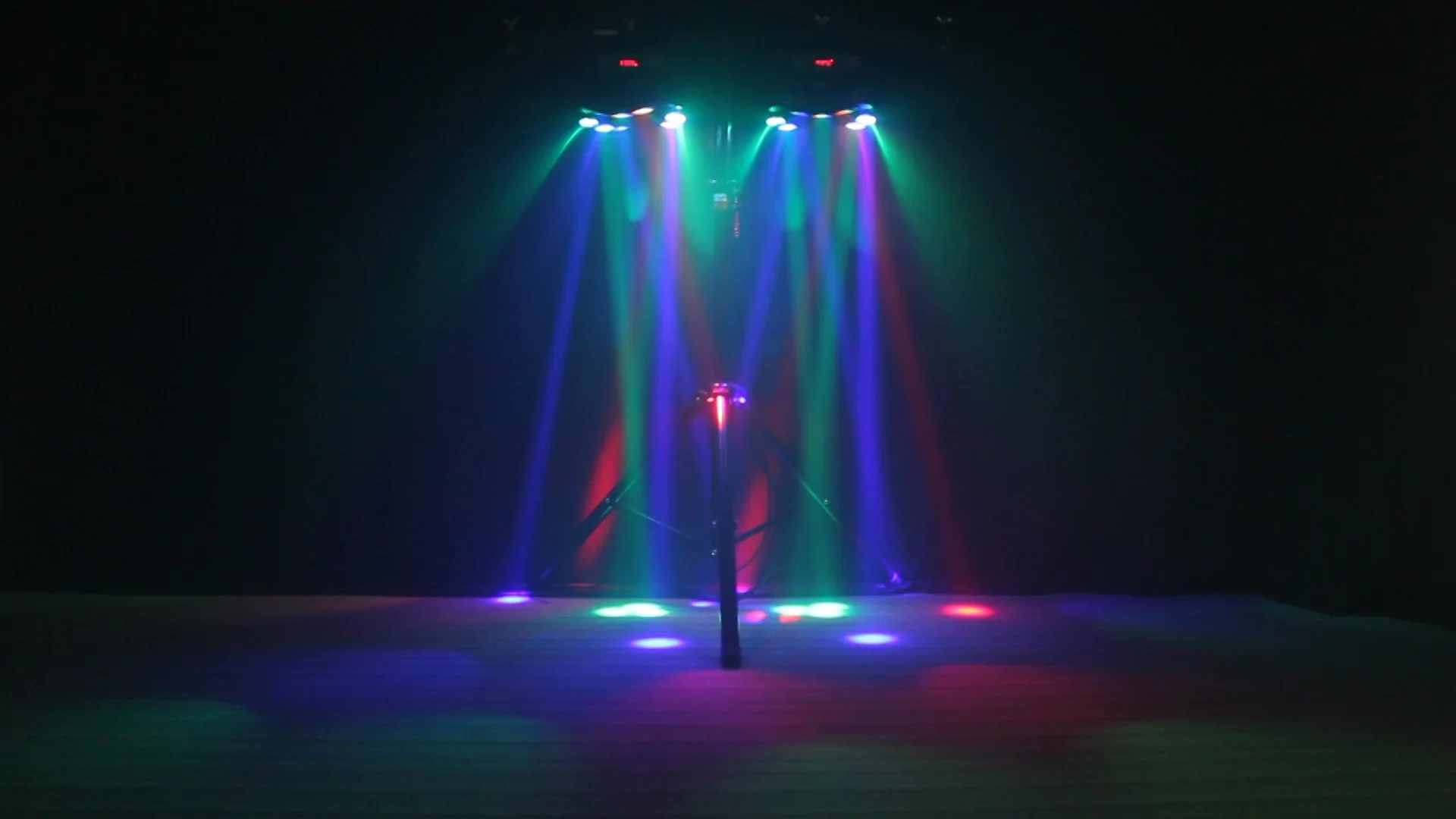 U`king Mini 9 Head Bird Shaking Head Stage Effect Light Rgb Leds Dmx512 ...