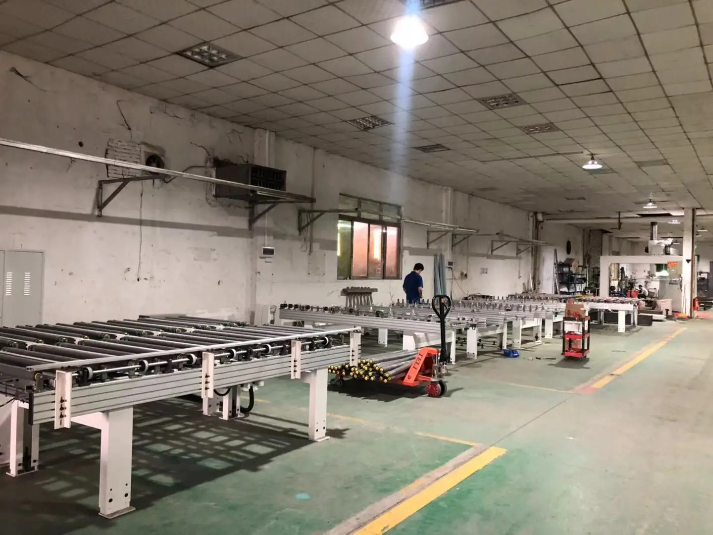 High Productivity Wooden Door Production Line with Conveyor