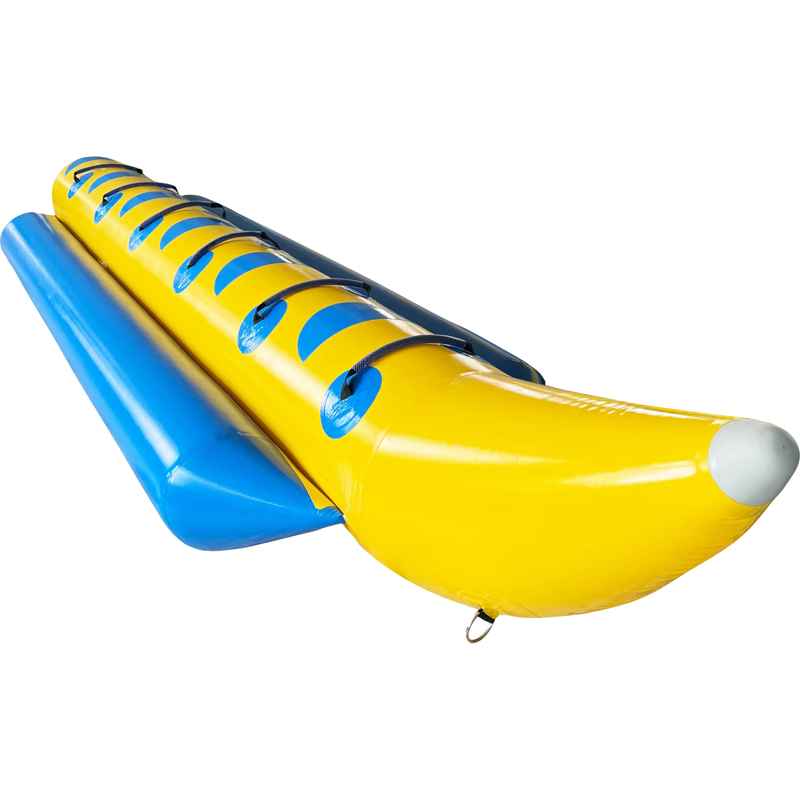 Double Tube 6 People Can Drag Inflatable Flying Fish Banana Boat ...