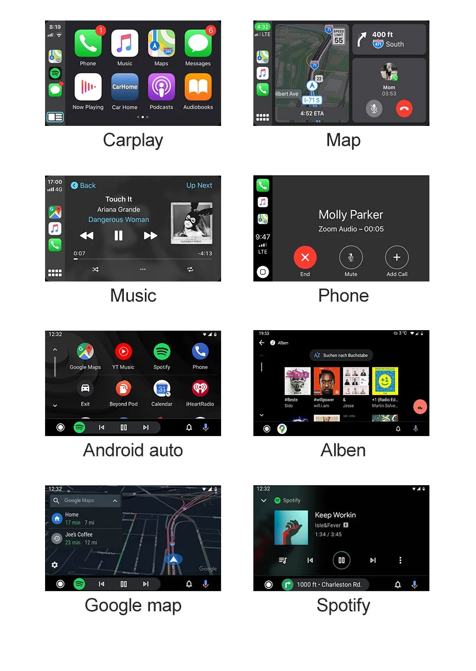 Wireless Apple Carplay Module for Mercedes C/GLC/S Class W205 W253 NTG5 ...