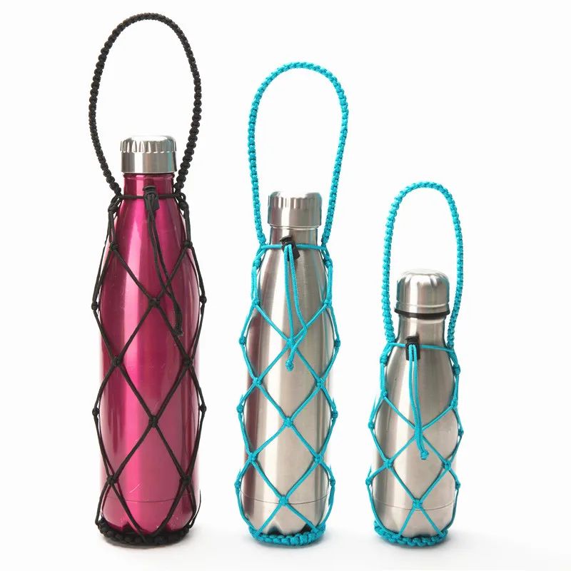 Wholesale Foldable Paracord Rope Bottle Holder - Durable & Versatile