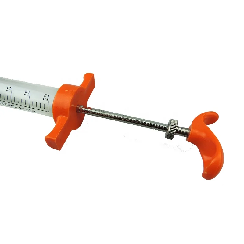 Metal Copper Syringe Livestock Veterinary Vaccinate Syringe - Buy ...