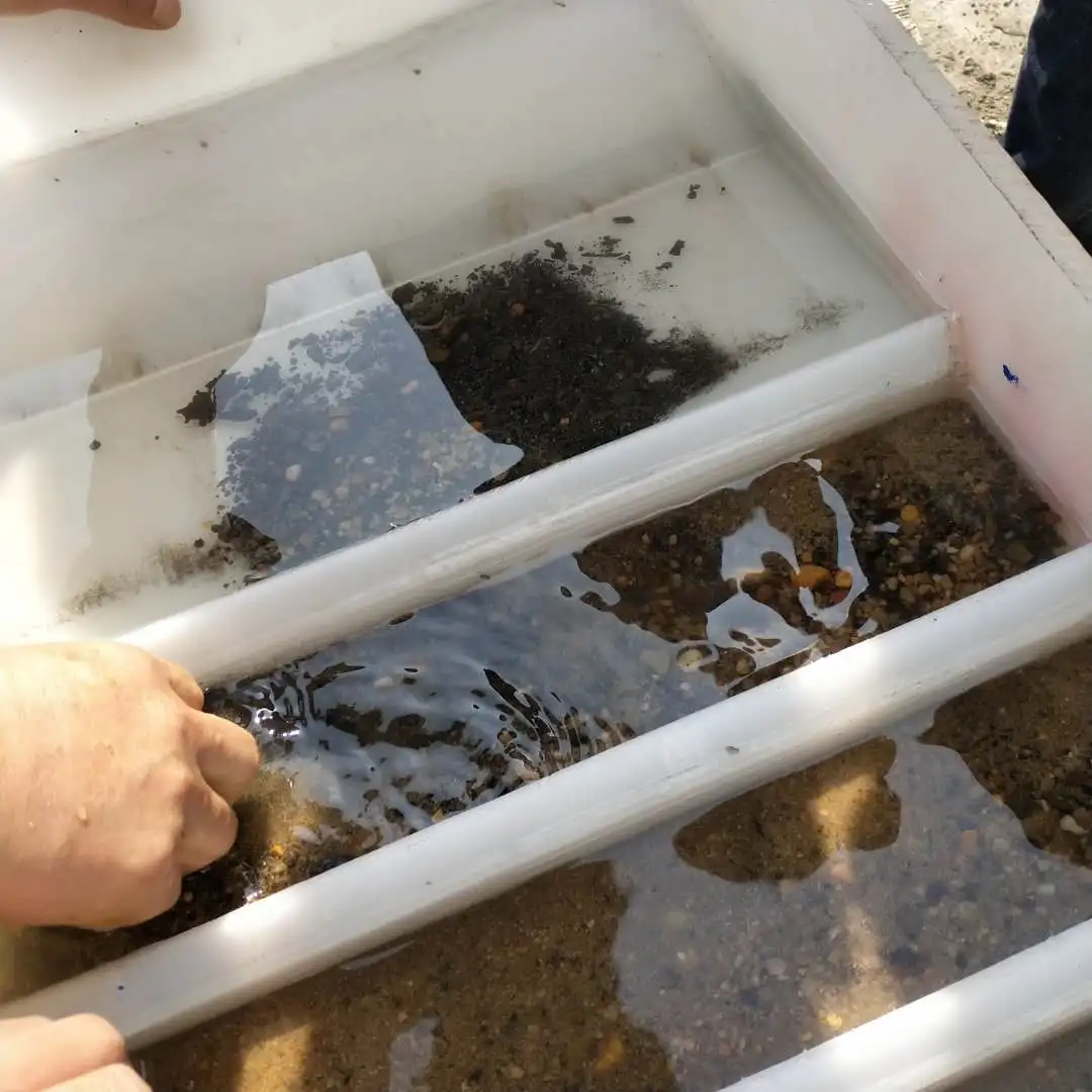 Vibration Amalgam Shaker Small Portable Plastic Shaker Panning Gold Ore ...