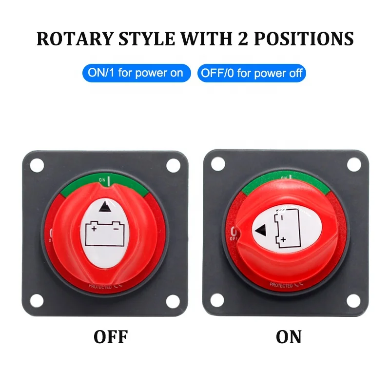 On-off Battery Switch 12-48V Battery Power Cut off Master Switch ...
