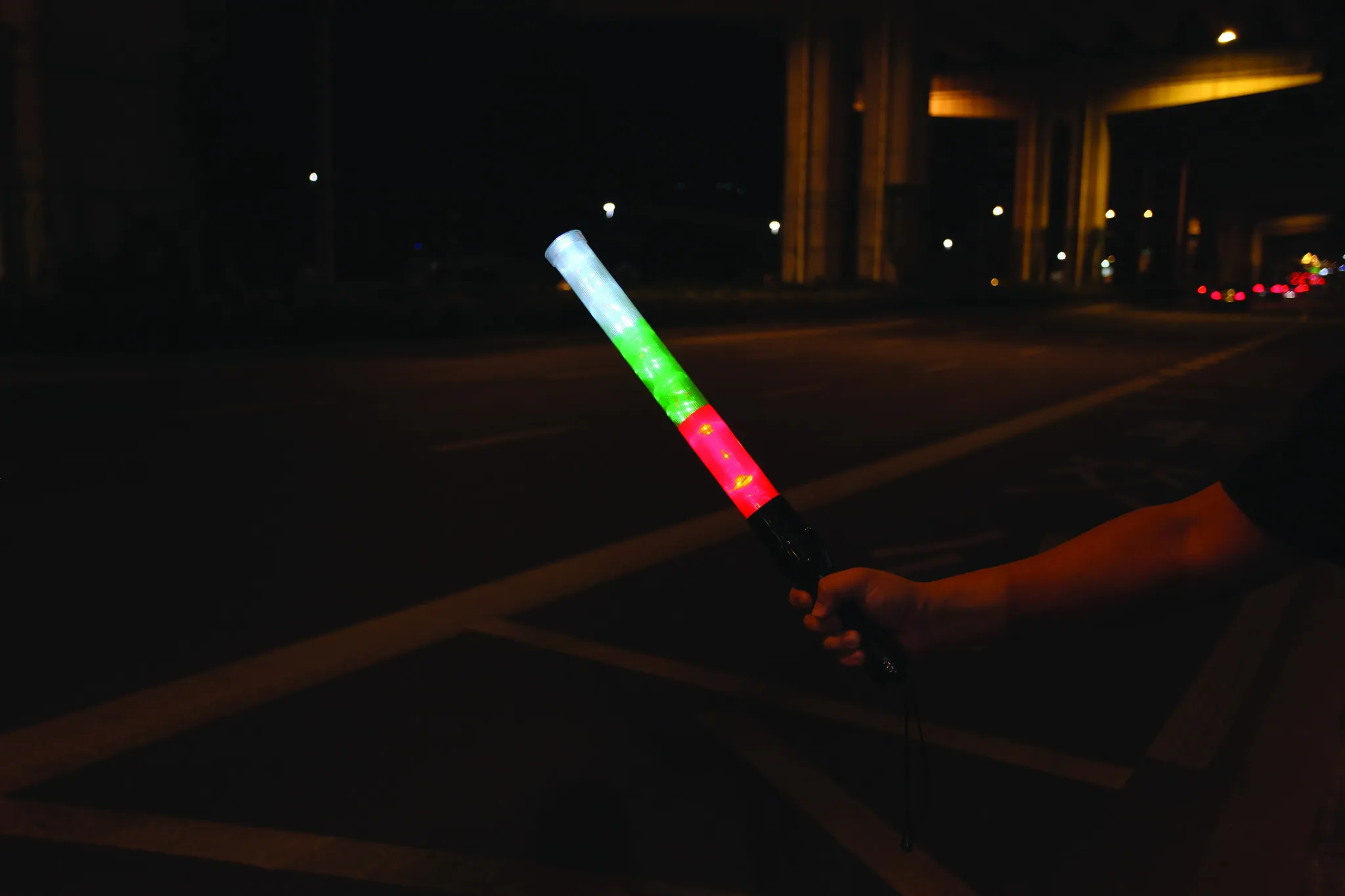 Three Color Led Traffic Baton Traffic Wand - Buy Led Light Wand,Traffic ...