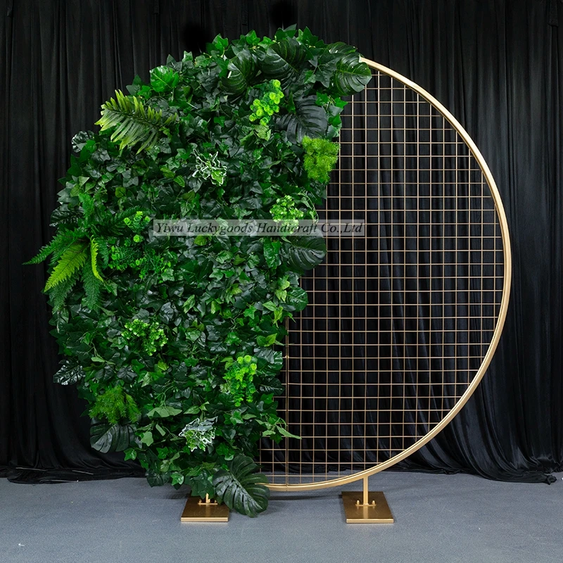 Custom Made Gold Square Shape Stainless Steel Metal Arch