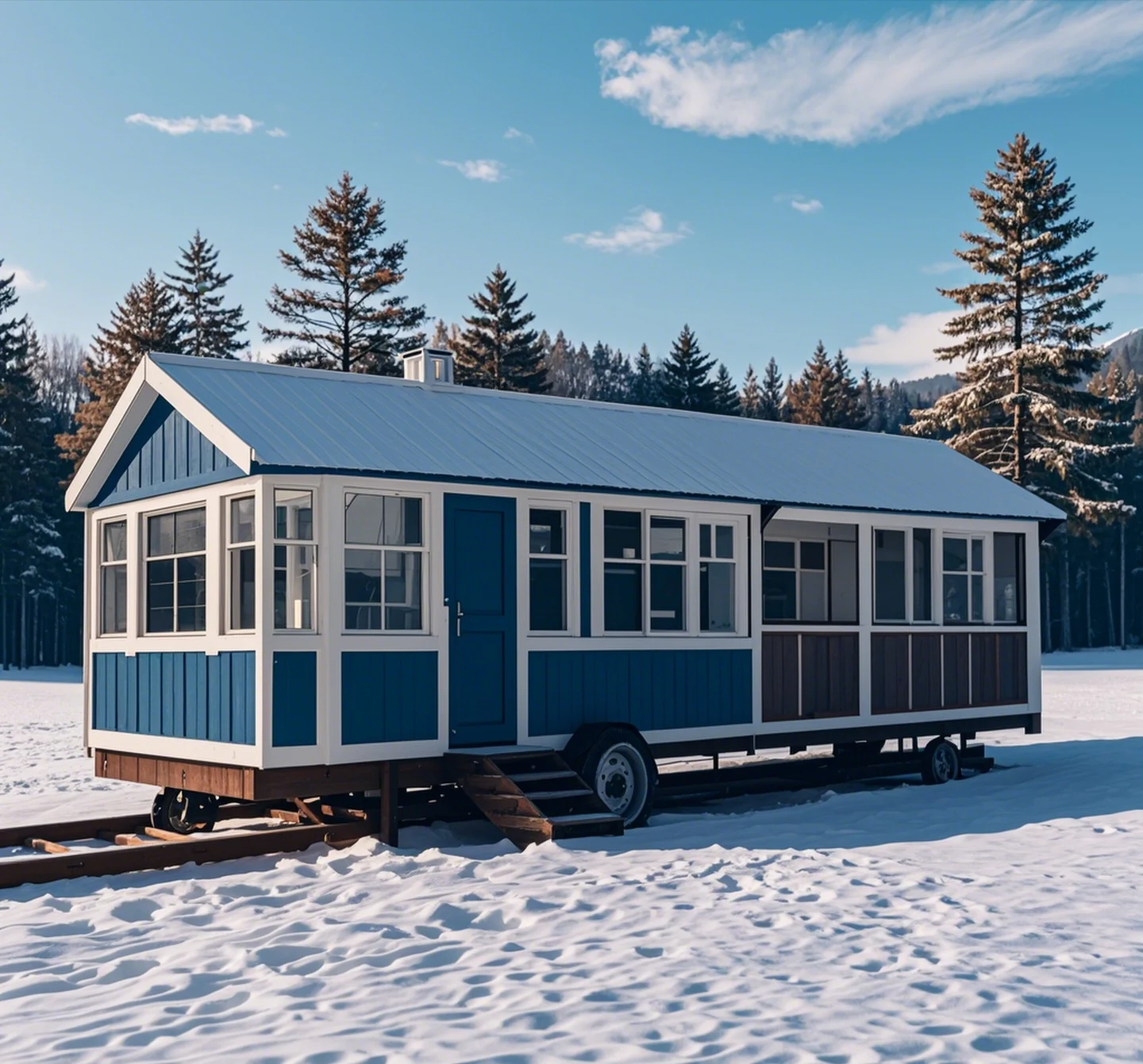 Moduler Homes - Modern Steel Trailer Houses for Outdoor Use