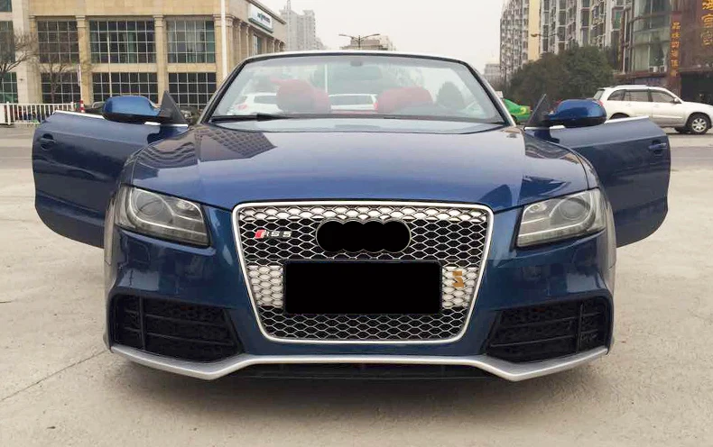 Auto Front Bumper Facelift Rs5 Style With Grill For Audi A5 S5 2009 ...