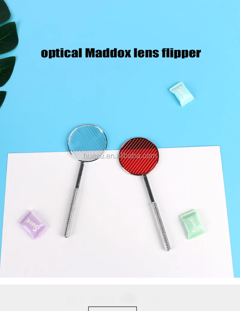 Professional Quality Optical Maddox Lens Flipper Red White Optometry ...