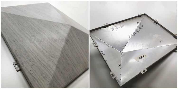 Foshan Metal 3D Aluminium Clad Wall System for Buildings