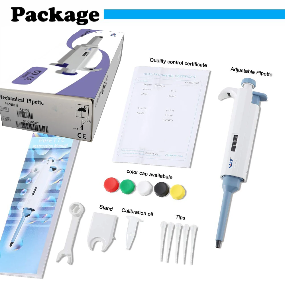 10-100ul Micropipette Autoclavable Pipette Gun - Buy 10-100ul Automatic ...