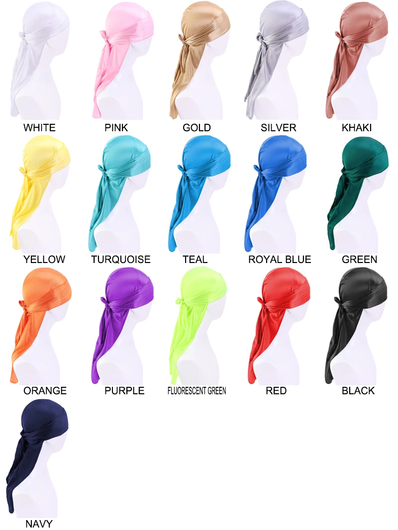 Men's Durag - Silky, Breathable, and Versatile Head Wrap