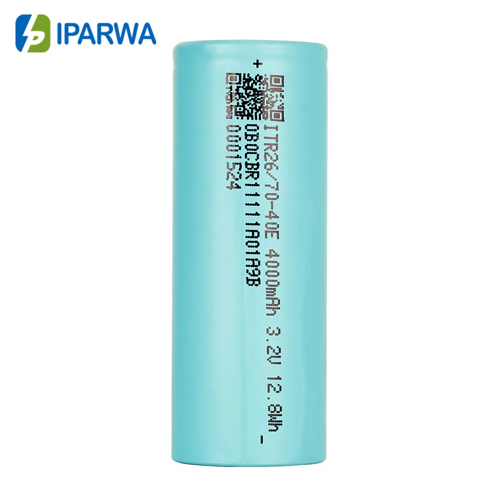 Iparwa Lifepo4 26700 Battery Cells - High Quality & Discharge Rate