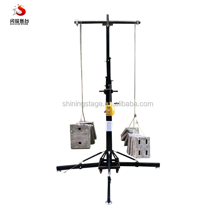 250kg Heavy Duty Truss Tower Lift - 6m Portable Lifting Tower