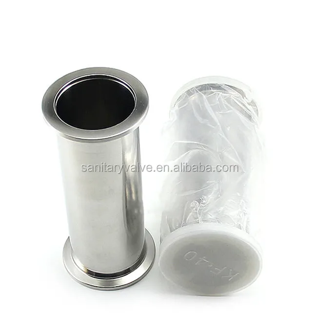 Stainless Steel Pipe NW16 to NW50 Iso-Kf Flange Full Nipple