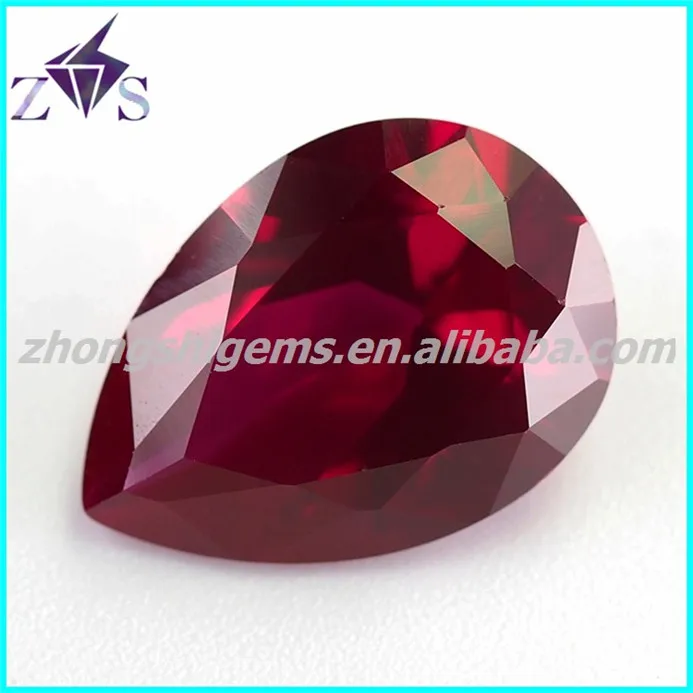 5# Pear Shape Ruby Gemstone Wholesale Price - Buy Ruby Wholesale Price ...