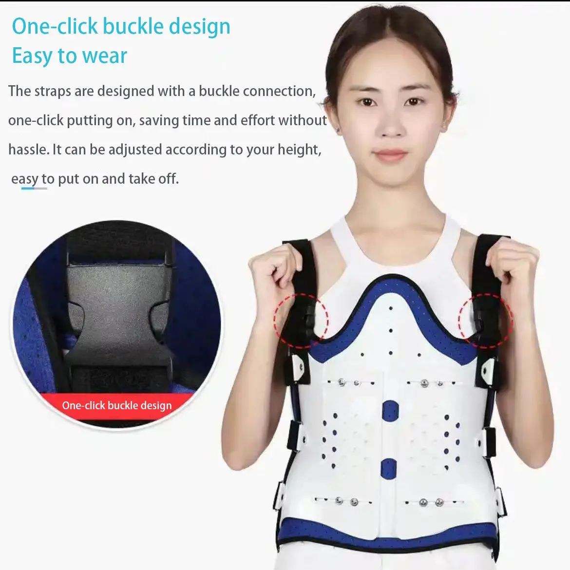 Adjustable Thoracic and Lumbar Spine Fixation Support for Fracture ...