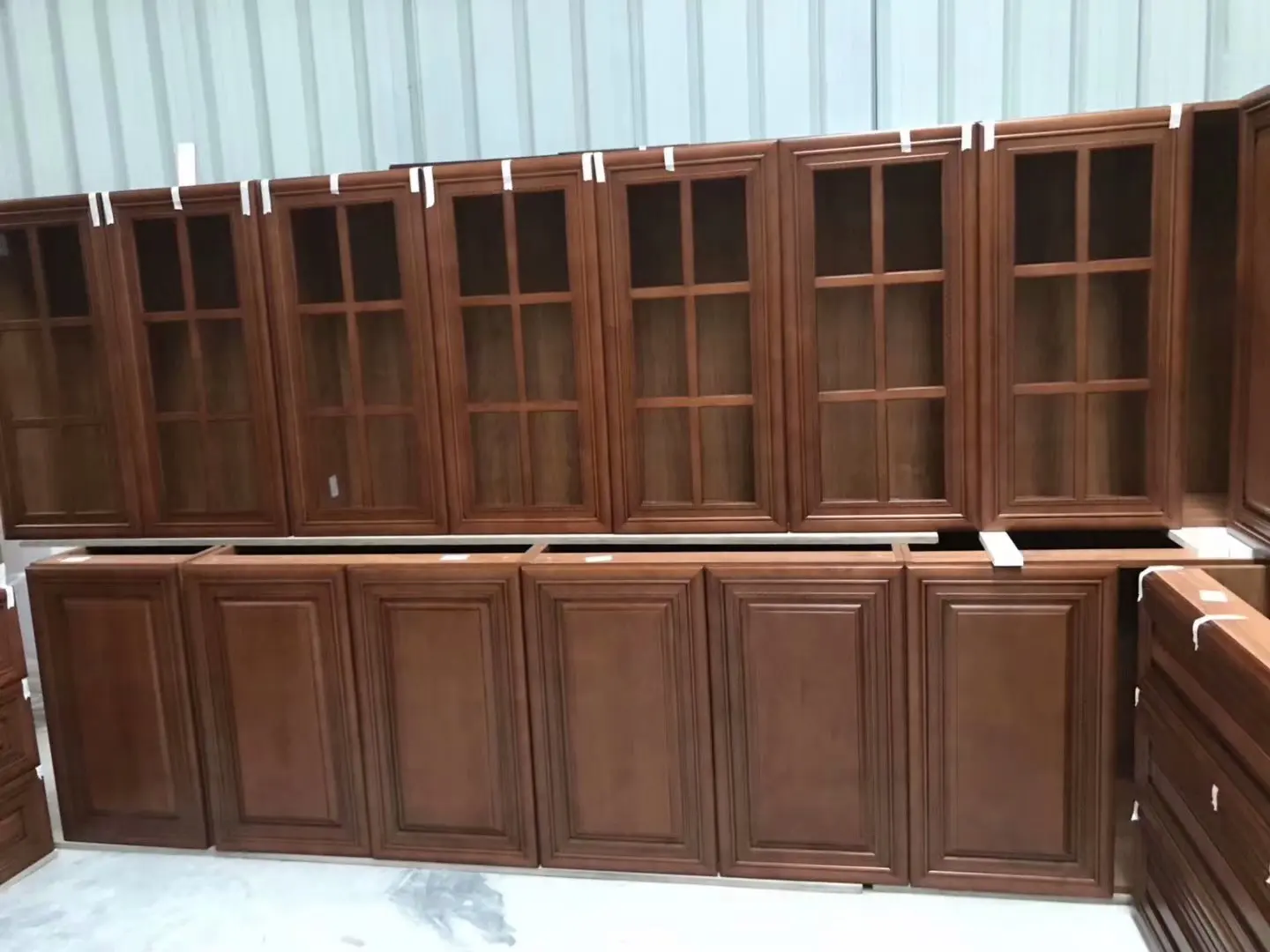 America Cherry Oak Wood Kitchen Cabinet - Stylish & Durable