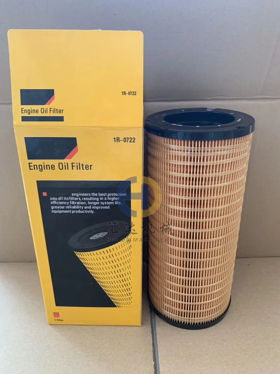 Huida High Quality Excavator Fuel Filter 1r-0750 1r0750 With Original ...