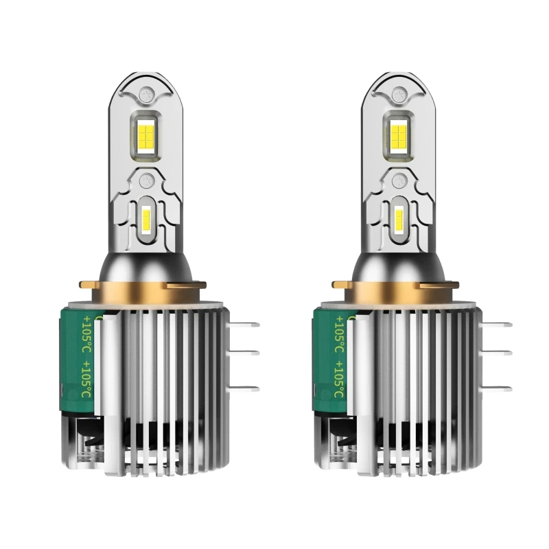 H15 Led Canbus Auto Lighting System 100w H15 Headlight Bulb For Golf ...