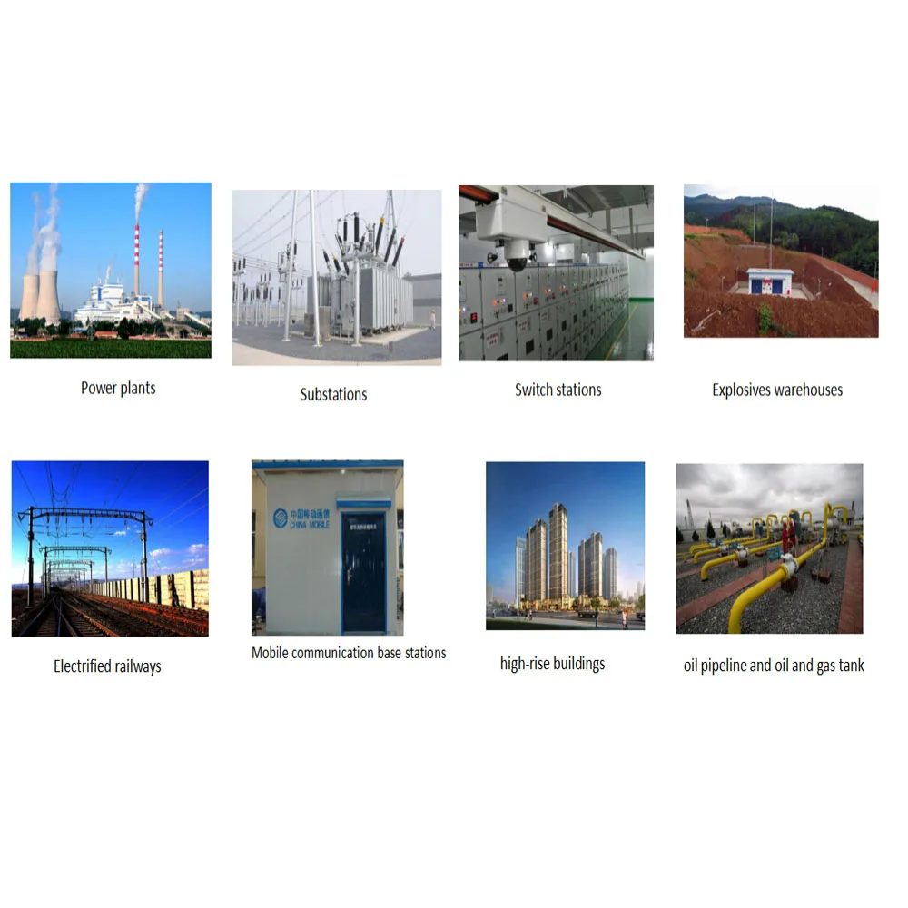 GFL2-1 Steel Structure Lightning Rod Tower - 20m Hot-Dip Galvanized