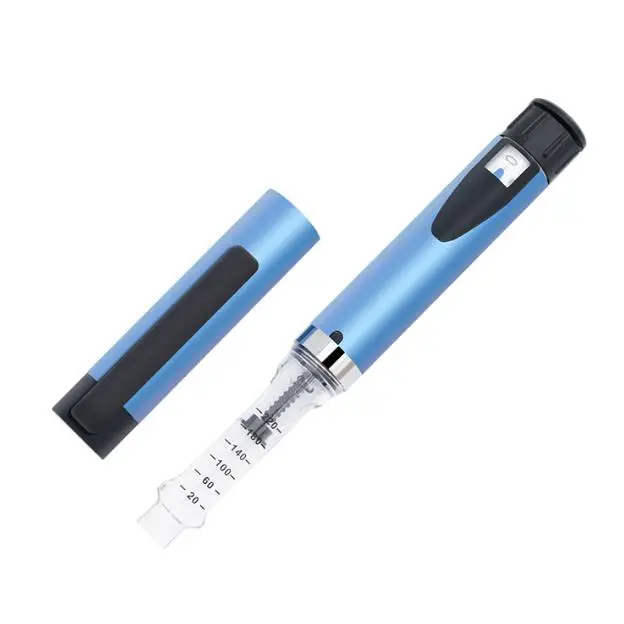 3mL Click-Dose Insulin Injection Pen Refillable Reusable Injector with ...