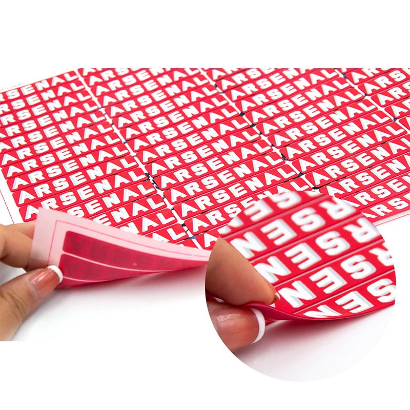 Silicone Rubber Heat Transfer Sticker Silicone Embossed Heat Transfer ...