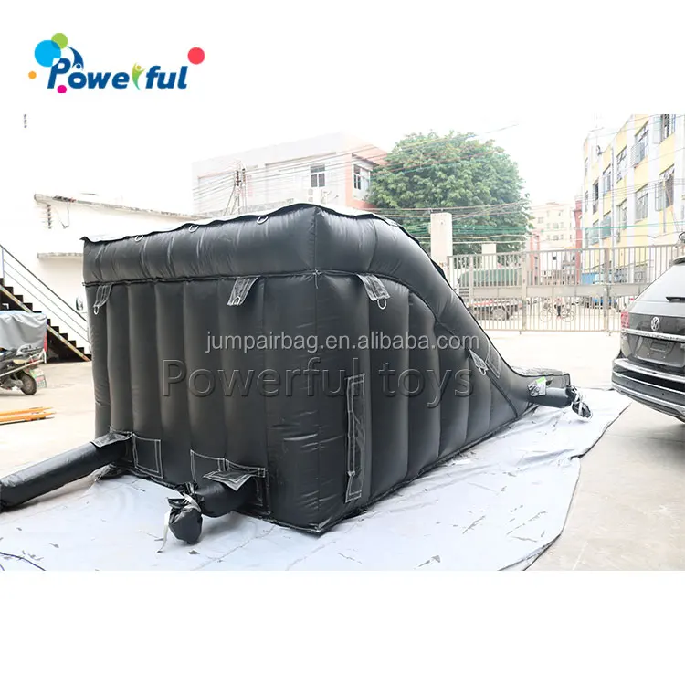 1.8m Height Inflatable BMX/MTB Mountain Bike Ramp Airbag Landing ...